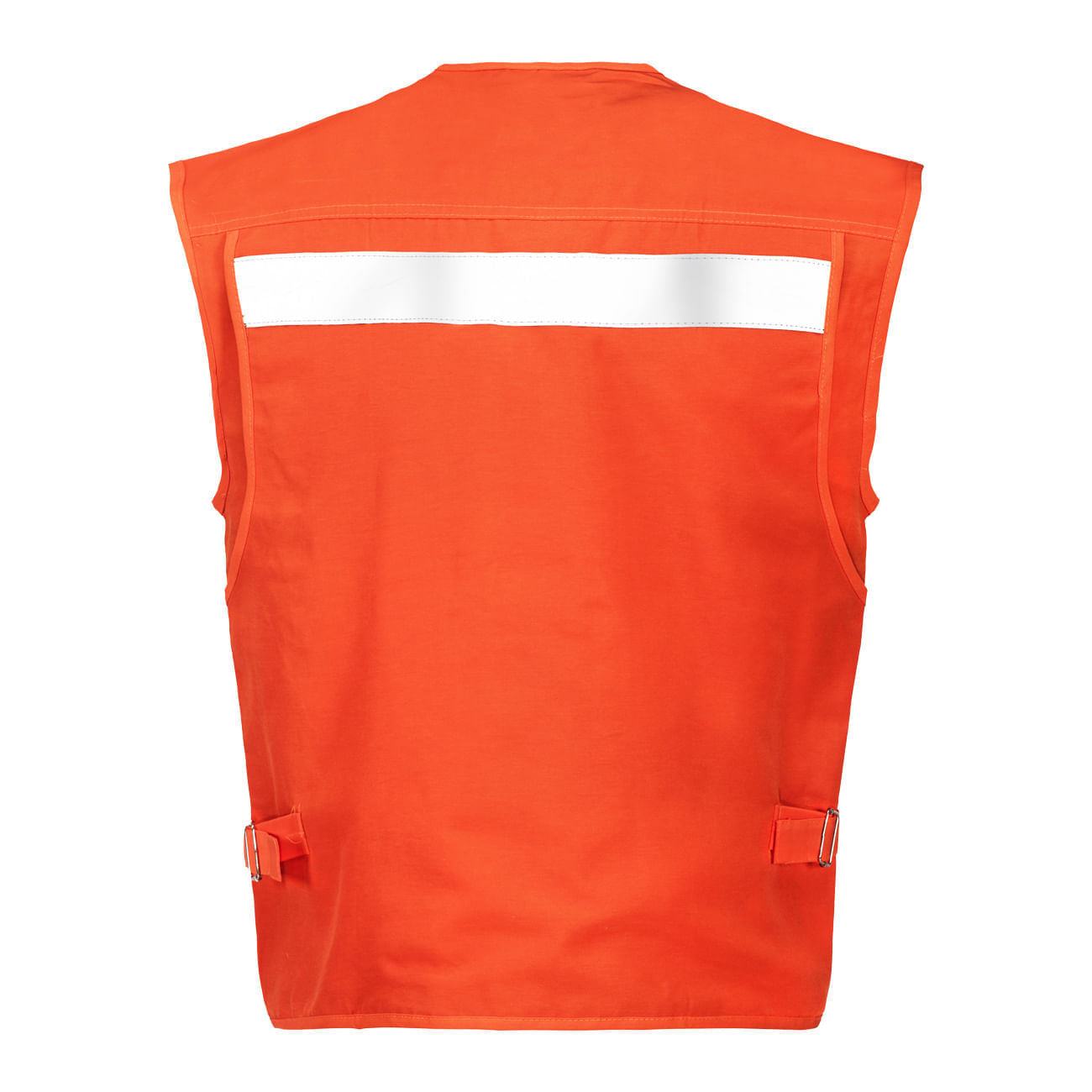 Chaleco Geologo Poplin Naranjo C/Reflectante